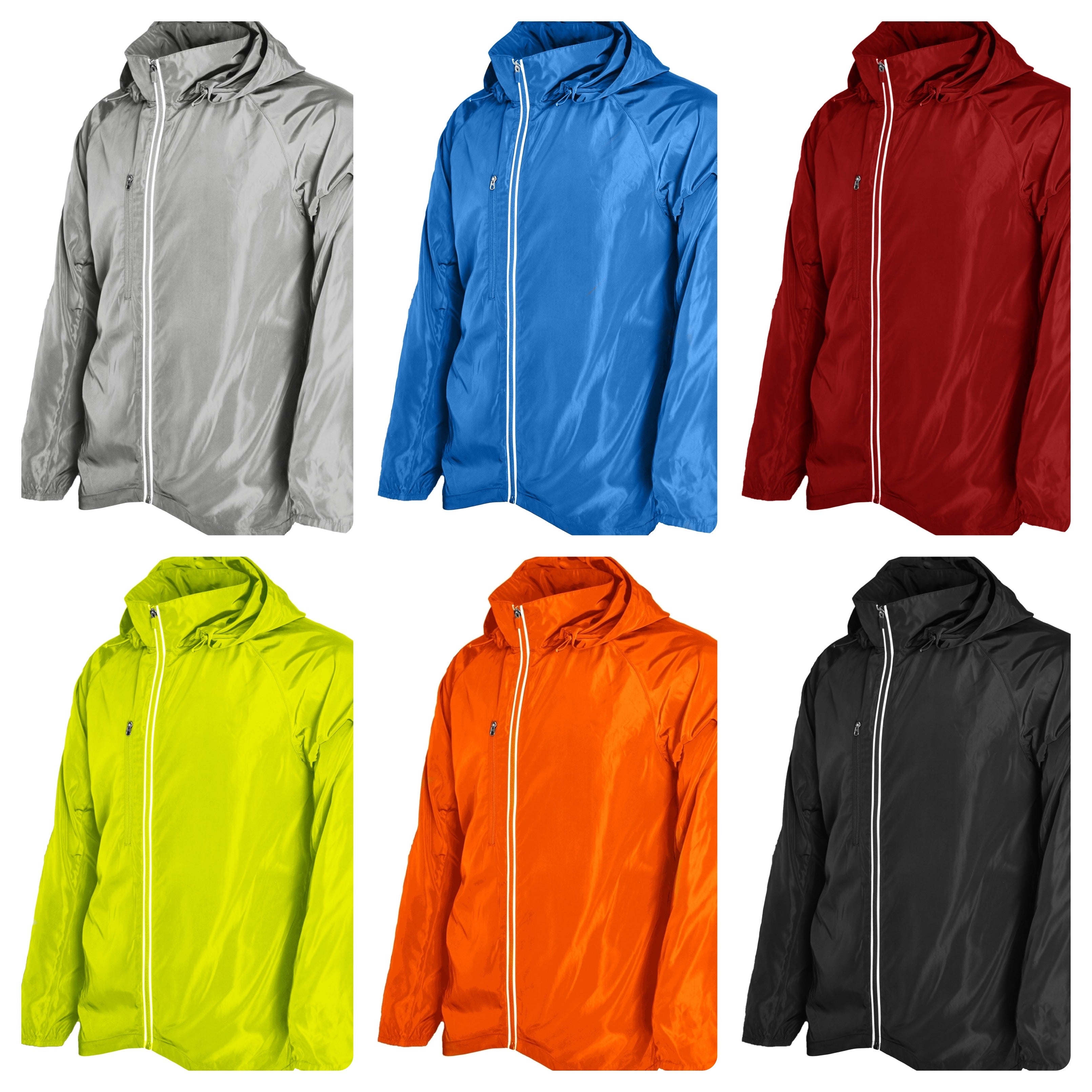 Adult Packable Rain Jacket – I&R Embroidery
